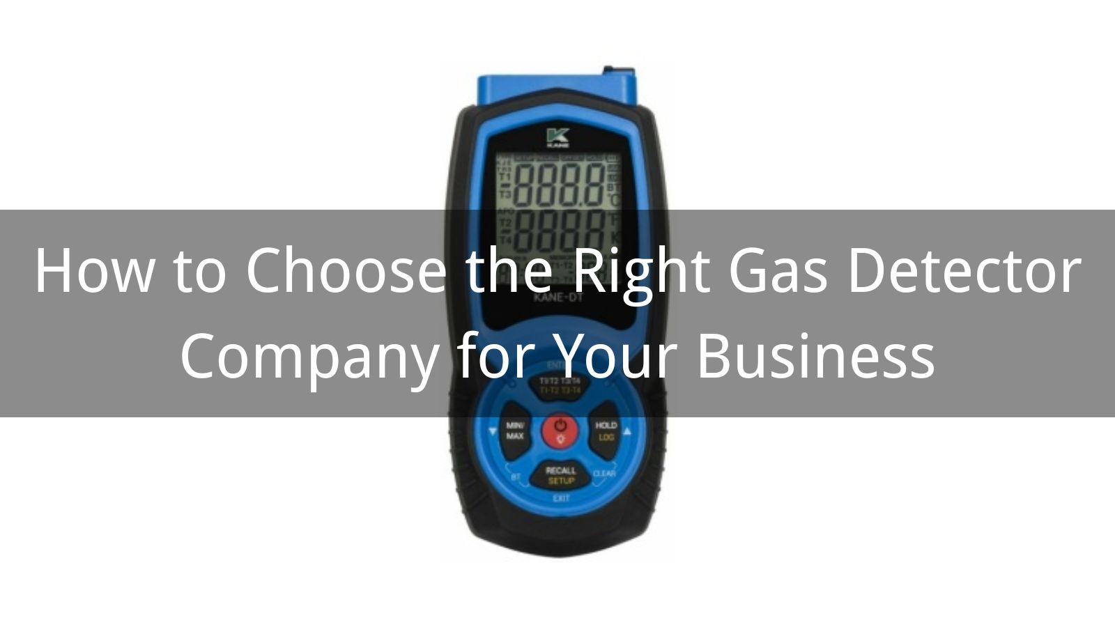 How to Choose the Right Gas Detector Company for Your Business ...