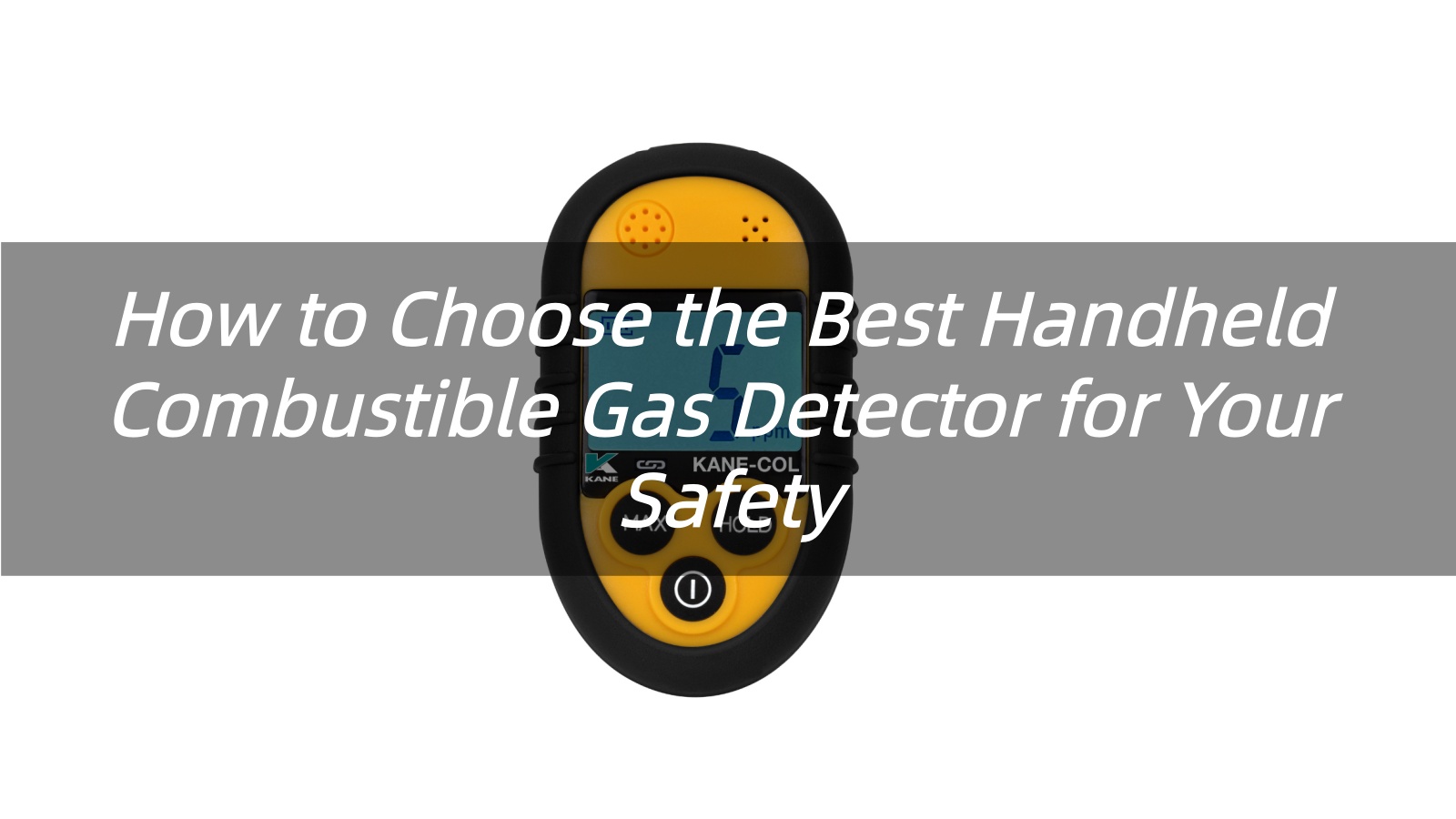 How to Choose the Best Handheld Combustible Gas Detector for Your ...